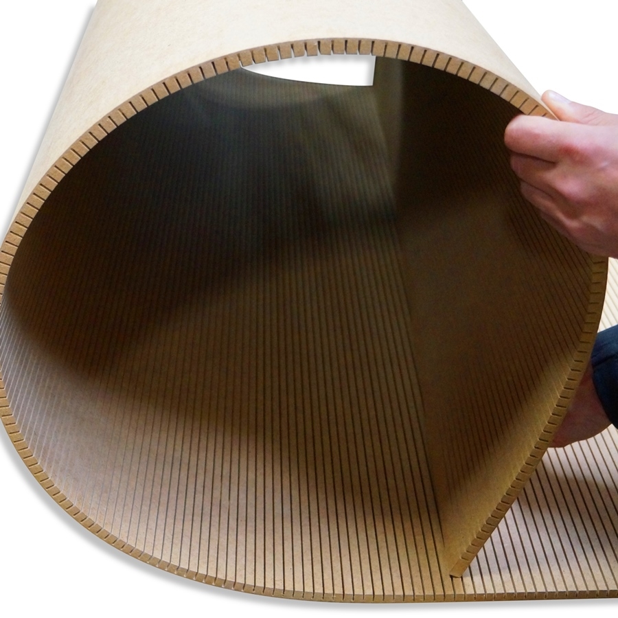 Flexible MDF Platte | Zuschnitt nach Maß | Biegbare MDF